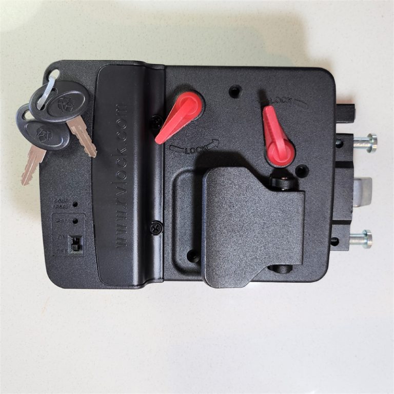 REMOTE-OPERATED KEYLESS RV DOOR LOCK – TYPE A – RIGHT HAND | RV Locks ...
